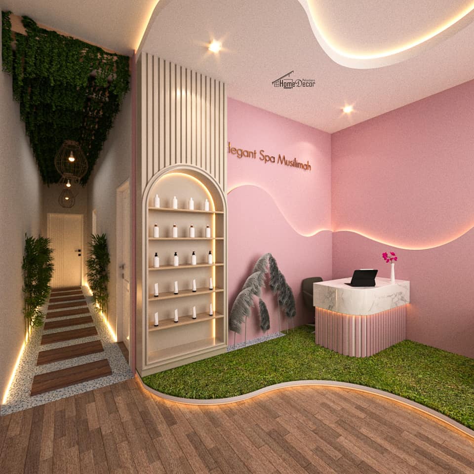 Interior Kesehatan Elegant SPA Pekanbaru | HOMEDECOR PEKANBARU
